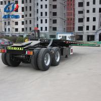 China 35tons 3 Axles Shipping Container Trailer with Max Payload 50000kgs and Materials for sale