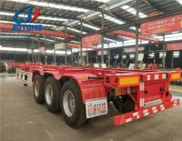 China Container Semi Trailer with Dual Combo Design and Tire Size 10.00r20/11.00r20/825r20 for sale