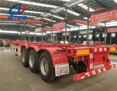 China Container Semi Trailer with Dual Combo Design and Tire Size 10.00r20/11.00r20/825r20 for sale