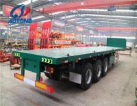 China Steel Side Bar Gooseneck Timber Log Loader Trailer for Truck Trailer within AOTONG for sale