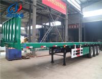 China Steel Side Bar Gooseneck Timber Log Loader Trailer for Truck Trailer within AOTONG for sale