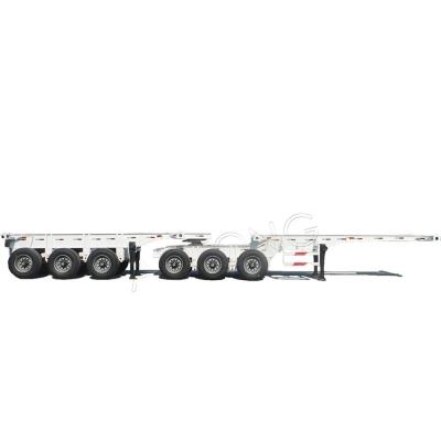 China 6 Axles Superlink Semi Trailer for Flexible and Versatile Cargo Transport for sale