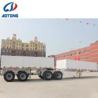 China 40 Ton 45 60 Cubic U Type Tandem Tipper Trailer with Tandem Hydraulic Lift and Design for sale