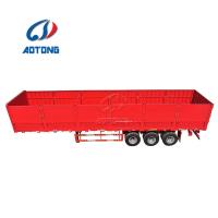 China Side Wall Semi Trailer for Truck Tractor Max Payload 30-100T Leaf-spring/Air Suspension for sale
