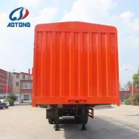 China Customized 60-Ton Fence Trailer with Steel Construction and 2