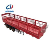 China Side Wall Fence Semi Trailer Side Boards with Steel King Pin 2