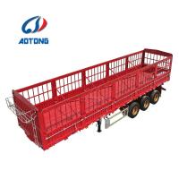 China Side Wall Fence Semi Trailer Side Boards with Steel King Pin 2