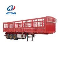 China Side Wall Fence Semi Trailer Side Boards with Steel King Pin 2