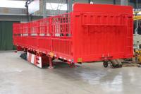 China Producer AOTONG Bulk Cargo Carrier Fence Semi Trailer with Standard 28 Ton Landing Gear for sale