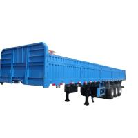 China High Side Wall Semi Trailer Step-wise Sidewall for Cargo Transportation for sale
