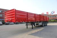 China Custom's Requirement 3 Axles 13 Meters Fence Stake Semi Trailer for Cargo Transport for sale