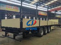 China High Payload Capacity Cargo Carrier Semi Trailer with Detachable Sidewall in Kazakhstan for sale