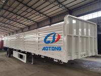 China High Payload Capacity Cargo Carrier Semi Trailer with Detachable Sidewall in Kazakhstan for sale