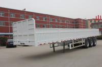 China Detachable Sidewall Semi Trailer with 2''/3.5'' Bolt Type Kin Pin and 50000KG Max Payload for sale