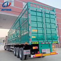 China 11.00r20 12r22.5 315 385 Tire 3 Axle 40ft Warehouse Type Side Wall Fence Semi Trailer for sale
