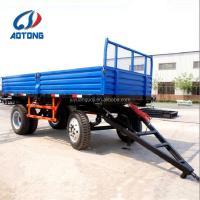 China 40 Ton Fence Cargo Trailer 2 Axle Stake Fence Semi Trailer for Cargo Transportation for sale