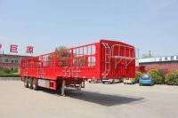 China Truck Trailer 2 Floor Livestock Mini Trailer with Aluminum Livestock Semi Trailer for sale