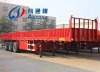 China Truck Trailer 3 Axle 40-60 tons 13000mm length curtain side wall cargo semi trailer for sale