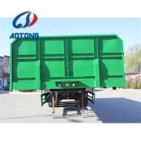 China Mechanical Suspension Drop Side Board Sidewall Flatbed Trailer /Side wall truck trailer for sale