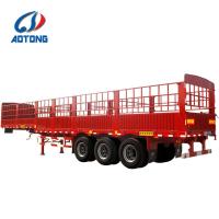 China 3 Axle 45t Livestock Transport Store House Bar Semi-Trailer Main beam Heavy duty I beam for sale