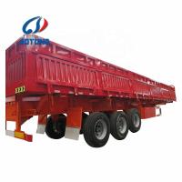 China Suspension Mechanical Suspension 13000mm Length Curtain Side Wall Cargo Semi Trailer for sale