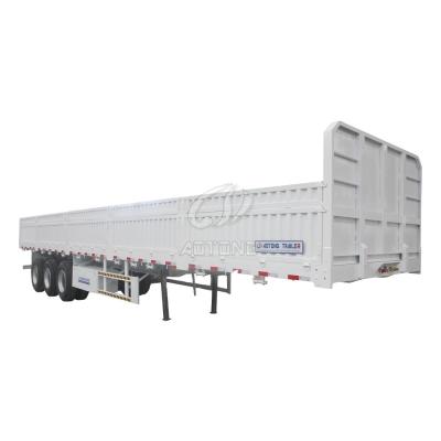 China Standard 28Ton Landing Gear 3 Axles Cargo Transport Trailer for General Cargo Carrier for sale