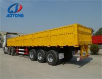 China Container and Cargo Carrier 3/4 Axles Bulk Cargo Sidewall Semi Trailer with Twist Locks for sale