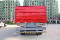 China 3 Axles Side Board Semi Trailer Truck for Dry Cargo or Sands Transportation for sale