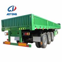 China 40 Feet Length Triple Axle 36 Ton Cargo Trailer Truck for General Goods by Fuwa Bpw Axle for sale