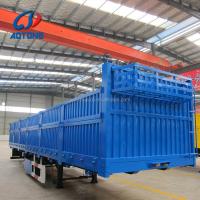 China 40 Feet Length Triple Axle 36 Ton Cargo Trailer Truck for General Goods by Fuwa Bpw Axle for sale