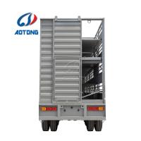China 45 Feet 13 Meter 3 Axles Livestock Truck Live Stock Sheep Transport Truck Semi Trailer for sale