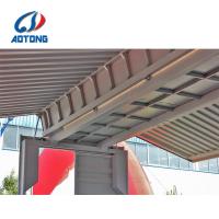 China 3 Axles Box Cargo Truck Wing Van Opening Semi Trailer with 500mm Hight and FUWA Axle for sale