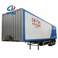 China 30 Tons Max Payload Wing Van Opening Semi Trailer with Hydraulic Cylinder by Aotong for sale