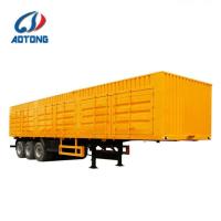 China 30 Tons Max Payload Wing Van Opening Semi Trailer with Hydraulic Cylinder by Aotong for sale