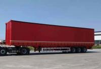 China Dual Line Braking System and FUWA Axle 2 Axle or 3 Axles Cargo Trailer/Box Semi Trailer for sale