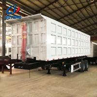 China Truck Trailer Essential Heavy Duty 3axle Rear Tipper/Dumping Semi Trailer/Box Trailer for sale