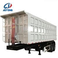 China Truck Trailer Essential Heavy Duty 3axle Rear Tipper/Dumping Semi Trailer/Box Trailer for sale