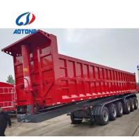 China 20ft 40ft 6 Axle Tipper Trailer 100 Ton Dump Truck Dumper Truck Dimensions Max Payload for sale