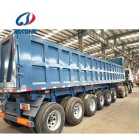 China 20ft 40ft 6 Axle Tipper Trailer 100 Ton Dump Truck Dumper Truck Dimensions Max Payload for sale