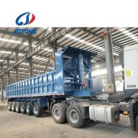 China 20ft 40ft 6 Axle Tipper Trailer 100 Ton Dump Truck Dumper Truck Dimensions Max Payload for sale