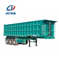China 60 Ton 30 Ton Tipper Trailer Dump Truck Trailer for Africa 13 Ton Capacity Each Axle for sale