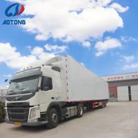China 3 Axles Dry Cargo Box Type Van Cargo Truck Semi Trailer with Q235 or Q345 Main Beam for sale