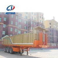 China 60 Ton 30 Ton Tipper Trailer Dump Truck Trailer for Africa 13 Ton Capacity Each Axle for sale