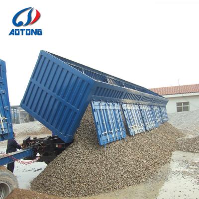 China 30 Ton Semi Trailer Tipper with Fuwa Axle The Ultimate Gravel Hauling Machine for sale