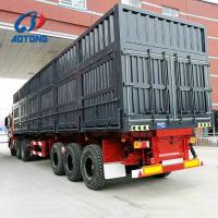 China Aotong 5 1 Cylinders 9.00-22.5 Rim Semi Trailer for Rock Sand Transporting and Dumping for sale