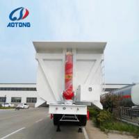 China Chile Market 3 Axles 30T-60T Rear Dump Semi Trailer with Standard 28Ton Landing Gear for sale