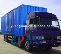 China Mechanical Suspension 20FT 40FT Box Semi Trailer with Side Door Van Cargo Semi Trailer for sale