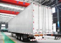 China Producer Dry Van Semi Trailer with Dual Line Braking System Open Wing and Competitive for sale