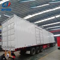 China Wing Food Van Trailer Truck Heavy Duty I Beam Main Beam Steel Cargo Semi Trailer for sale