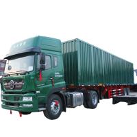 China 3 Axles Open Box Type Enclosed Van Cargo Transport Semi Trailer for Other Trailers for sale